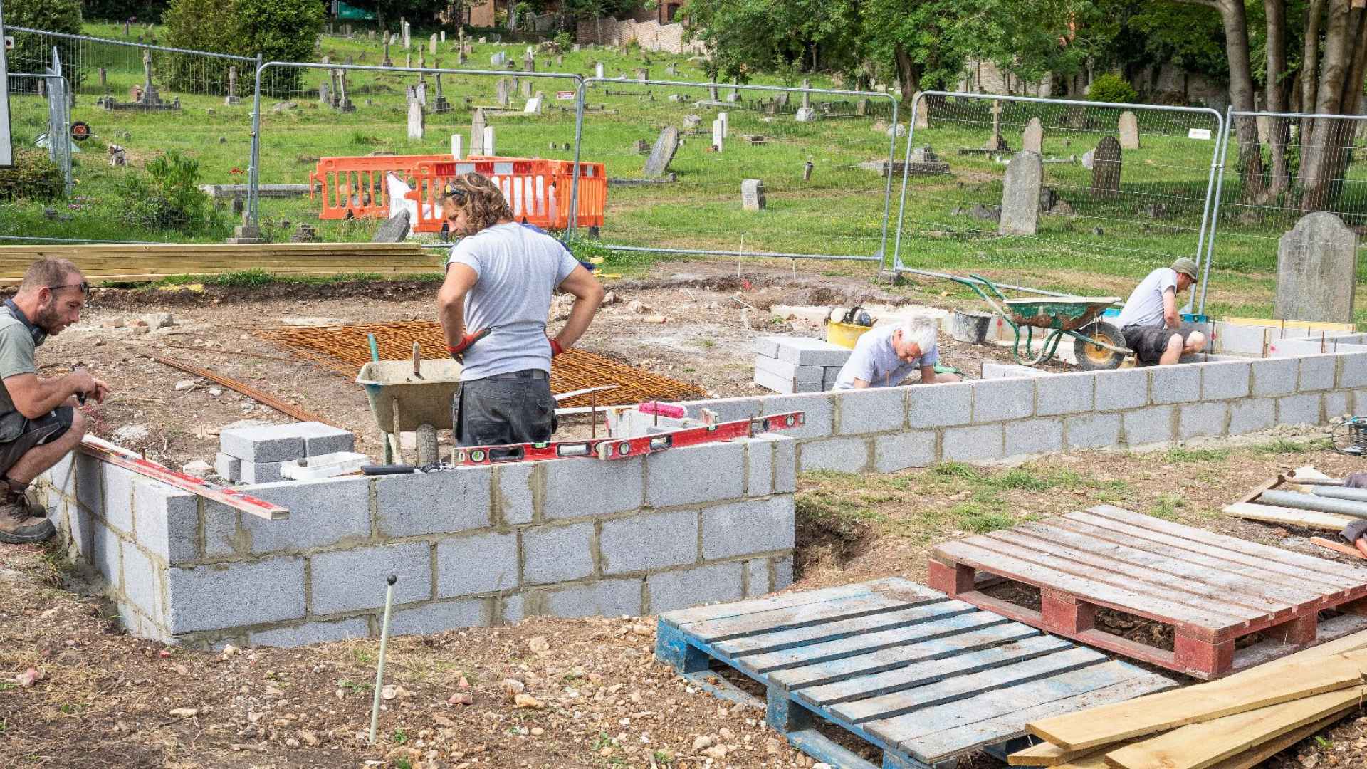 How was the Project funded? | Rectory Lane Cemetery, Berkhamsted