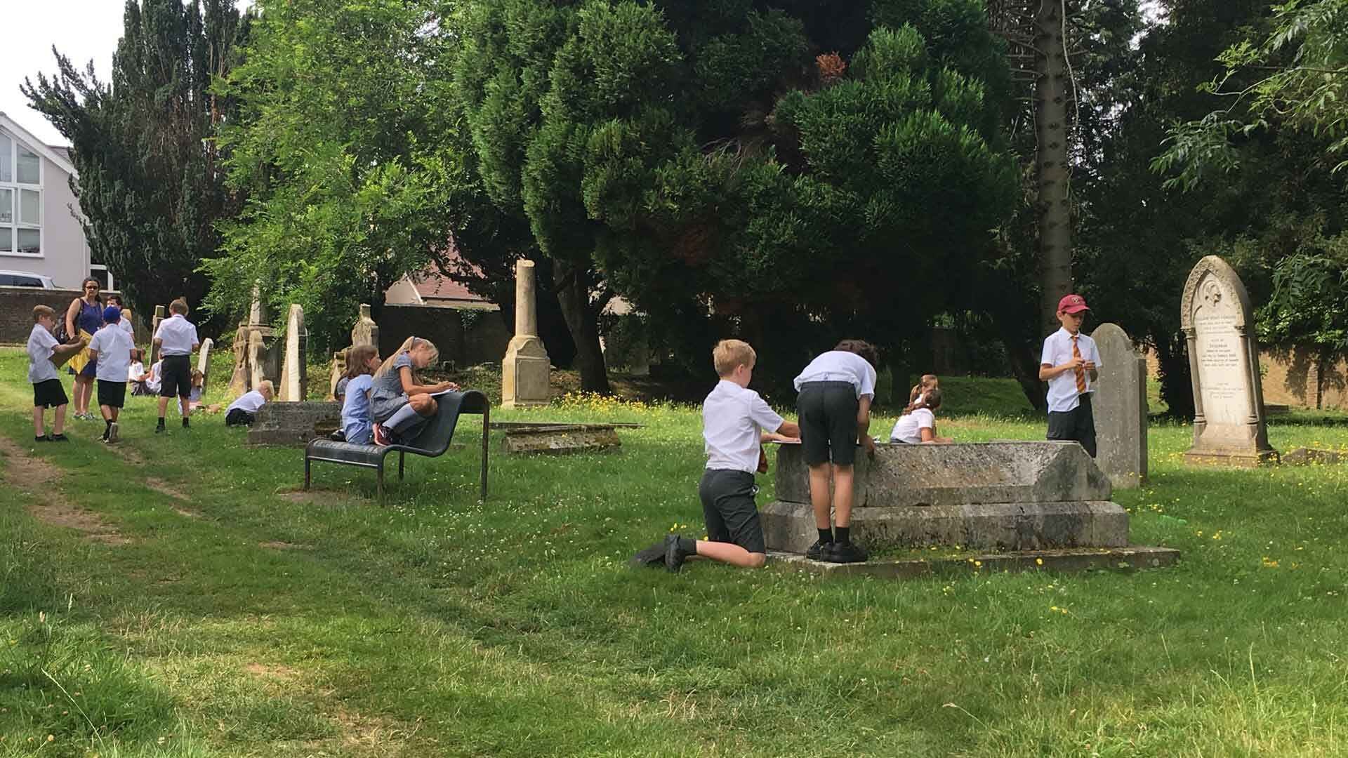 School visits | Rectory Lane Cemetery, Berkhamsted
