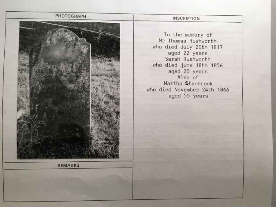 Plot for Rushworth and Stanbrook | Rectory Lane Cemetery, Berkhamsted